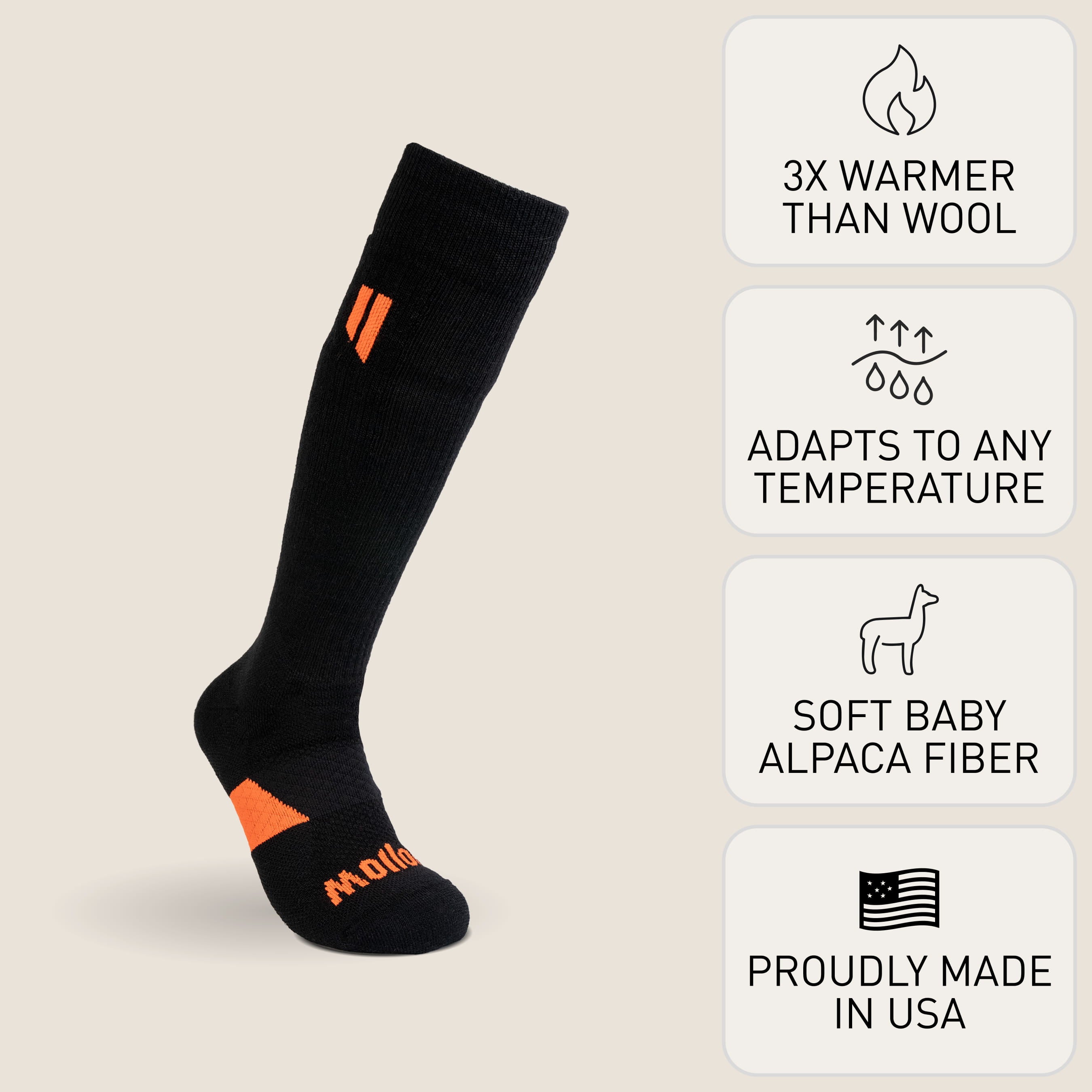 Hunt Over The Calf Socks | Hollow Performance Alpaca Socks – Hollow Socks